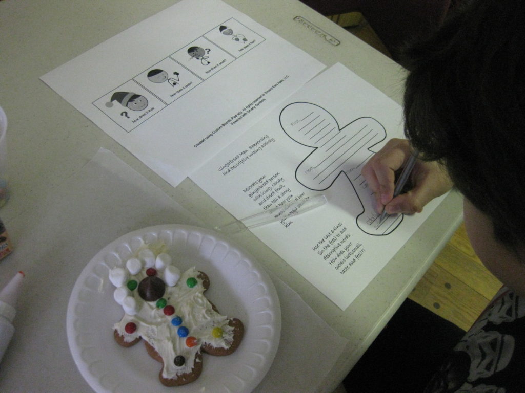 Using Gingerbread Man Cookies to Teach Language Skills